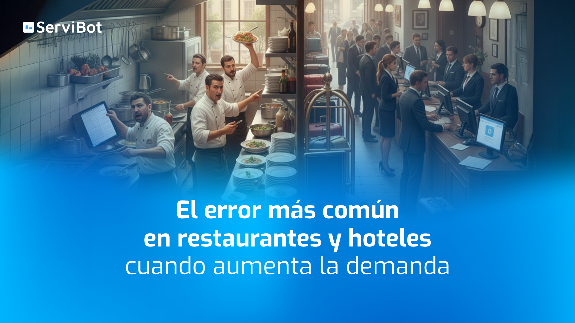 El error más común en restaurantes y hoteles cuando aumenta la demanda